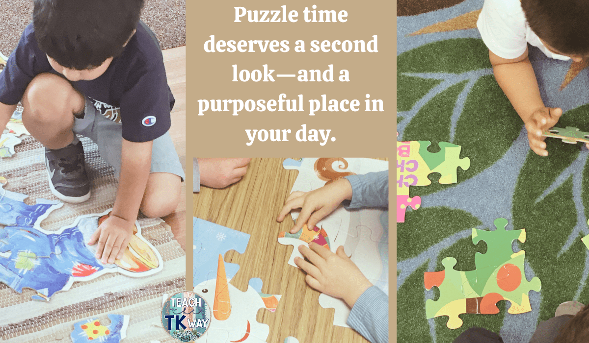 Rethinking Puzzle Time in the Primary Classroom - Teach The TK Way
